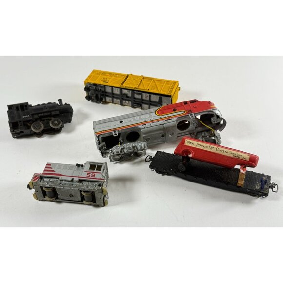 Santa Fe, M-K-T | Toys | Ho Train Parts Lot Santa Fe Mkt Tank Flat Cars ...